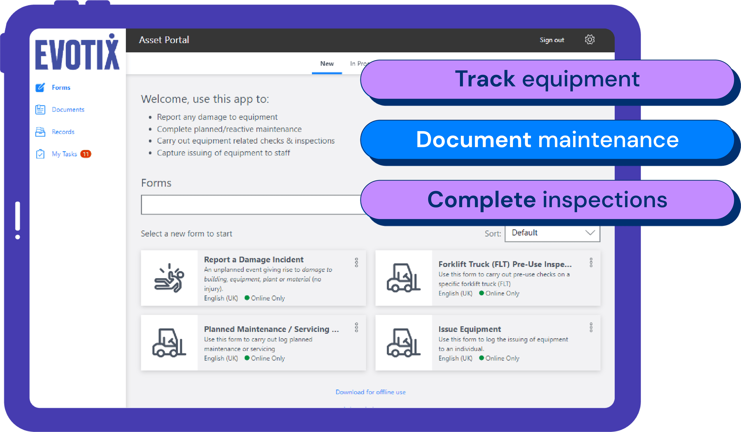 Asset Management Software | Evotix